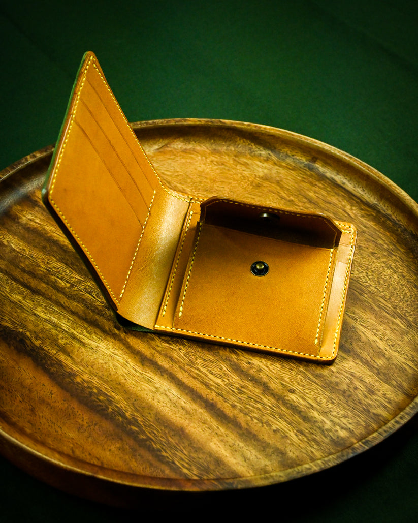 Kaswa Bifold Wallet with Coin Pouch – Forest Child